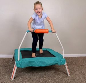 Skywalker Jump-N-Count Interactive Trampoline Mini Bouncer safest | Hop ...